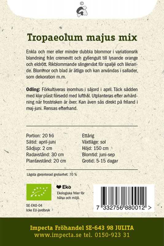 Krasse, Slinger-, Ekologisk