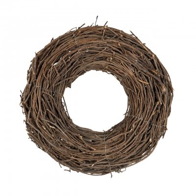 Krans Grenar Natur 35cm - Kransar - Hem & Fritid