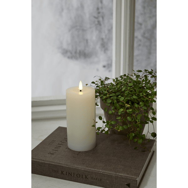 Blockljus LED Inne Flamme Flow 17,5x7,5cm