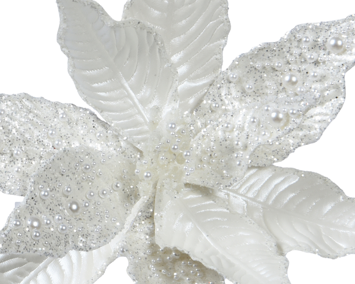 Julstjärneblomma 8x30cm - Rosett & Blommor