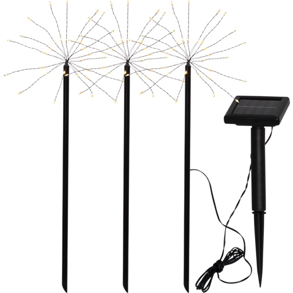 Solcell Firework 3-pack - Solcellsbelysning