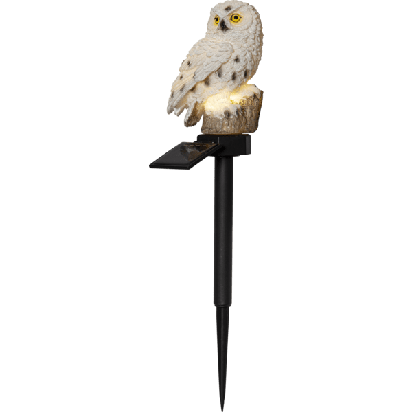 Uggla Solcell LED 10x33x13cm - Solcellsbelysning